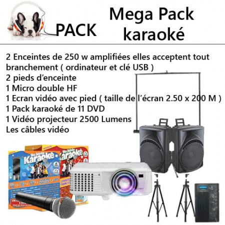 Location karaoke - kit matériel avec pack chanson - Esil Karaoké